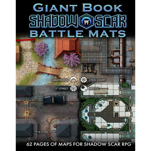 Battle Mats: Giant Book of Shadow Scar Battle Maps | Koros Wargames