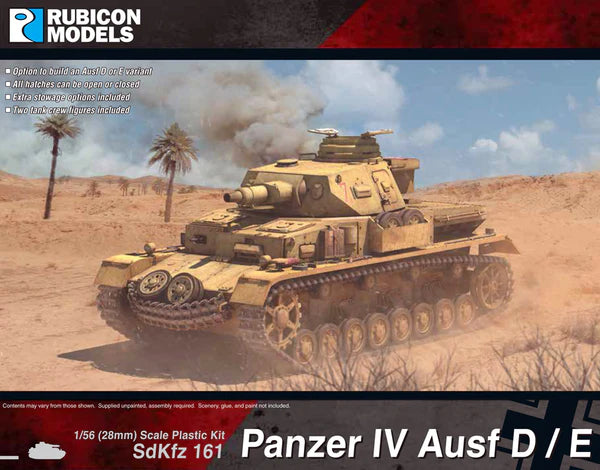 Rubicon: Panzer IV Ausf D/E | Koros Wargames