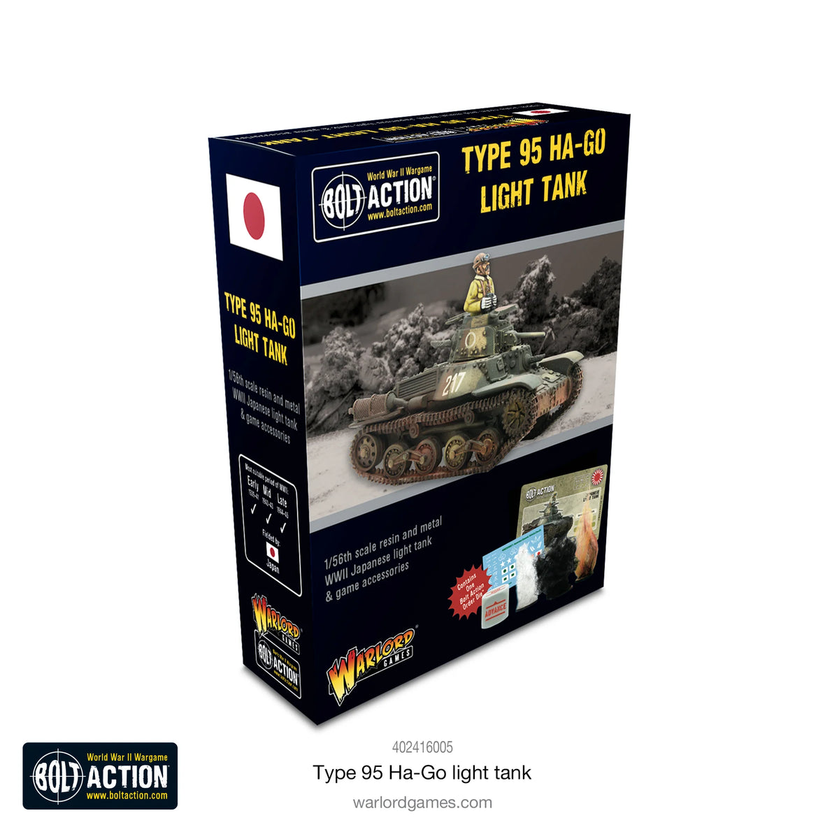 Bolt Action: Japanese Type 95 Ha-Go Light Tank | Koros Wargames