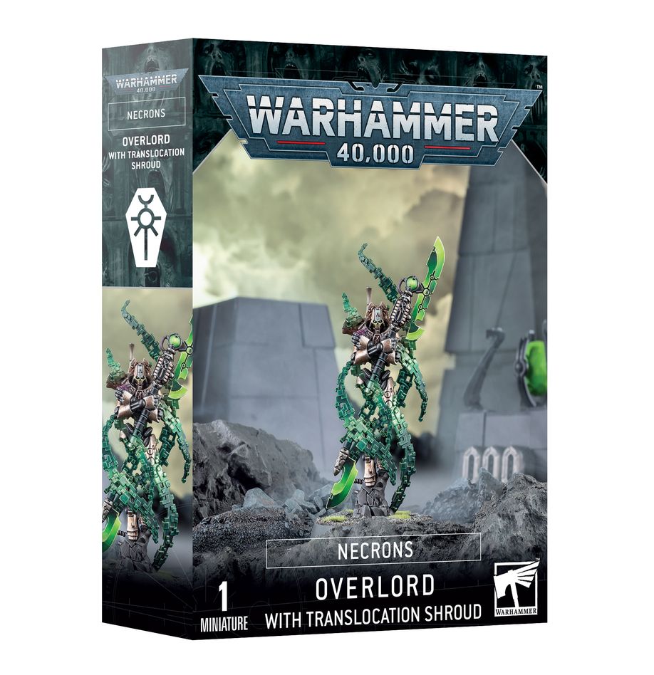 Necrons: Overlord with Translocation Shroud | Koros Wargames