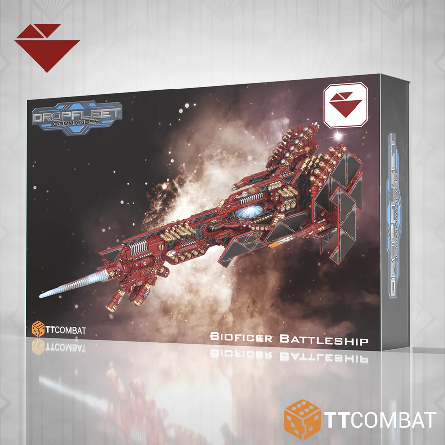 Dropfleet Commander: Bioficers Battleship | Koros Wargames