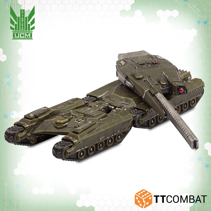 Dropzone Commander: UCM Broadsword Super Heavy Tank | Koros Wargames