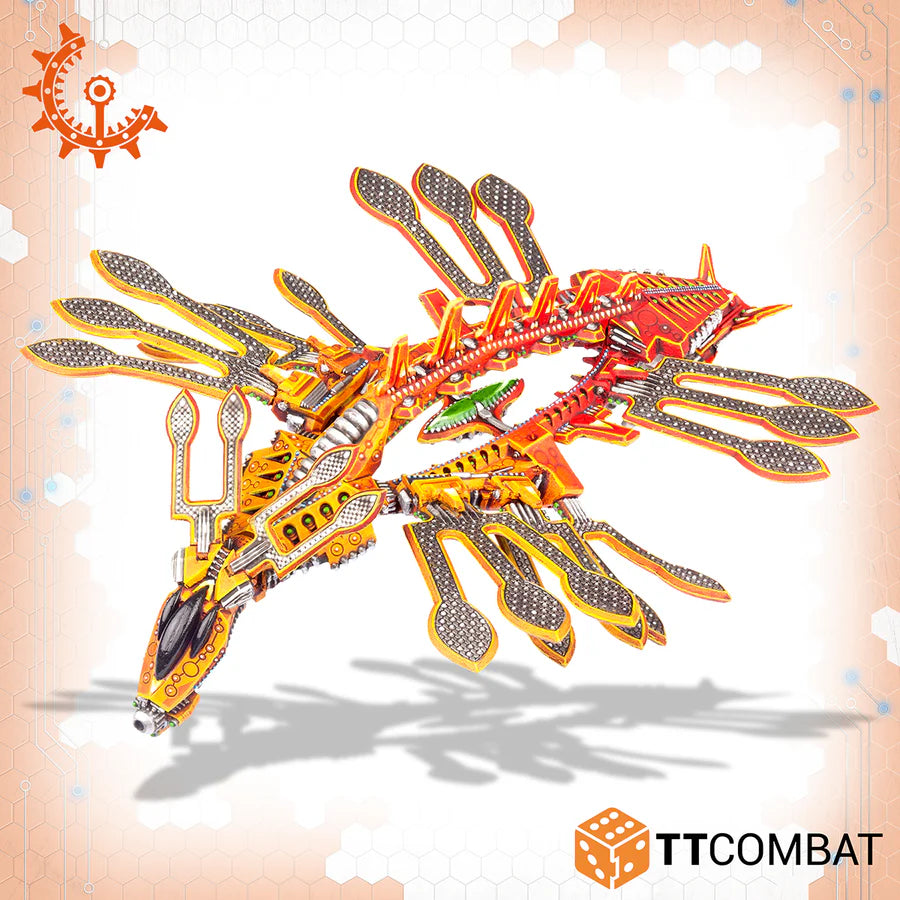 Dropzone Commander: Shaltari Firedrake Heavy Assault Gate | Koros Wargames