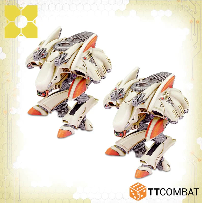 Dropzone Commander: PHR Hera Command Walkers | Koros Wargames