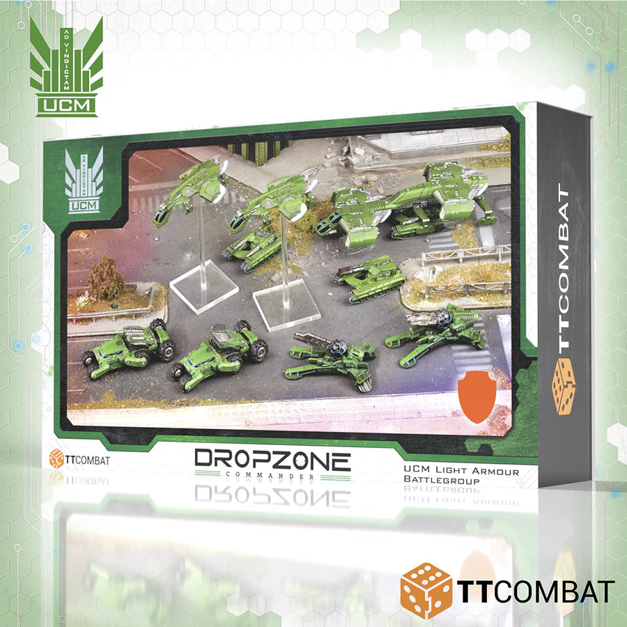 Dropzone Commander: UCM Light Armour Battlegroup | Koros Wargames