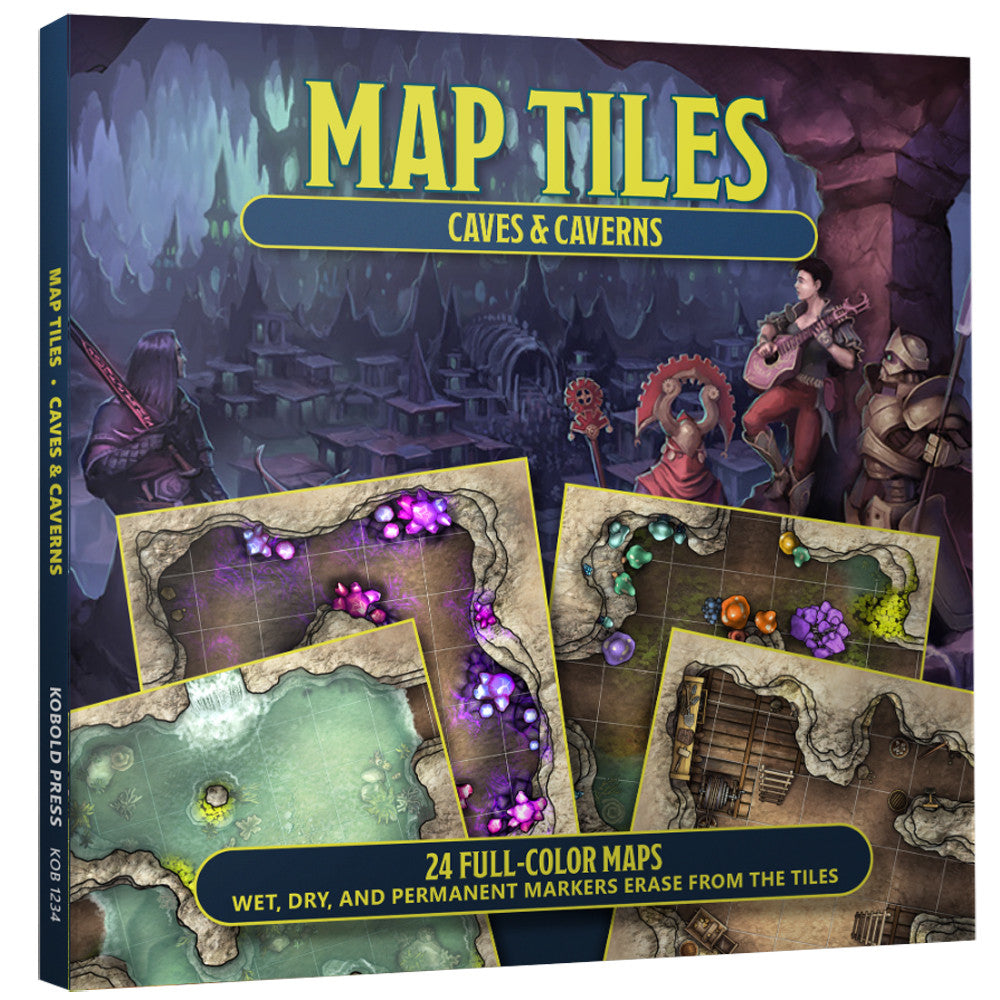Map Tiles: Caves and Caverns | Koros Wargames