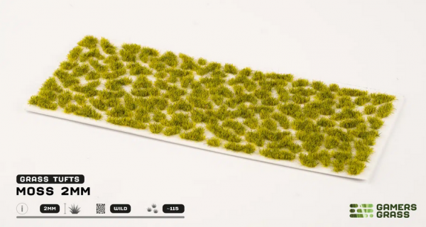 Gamers Grass: Moss 2mm (2024) | Koros Wargames