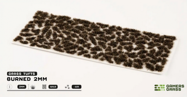 Gamers Grass: Burned 2mm (2024) | Koros Wargames