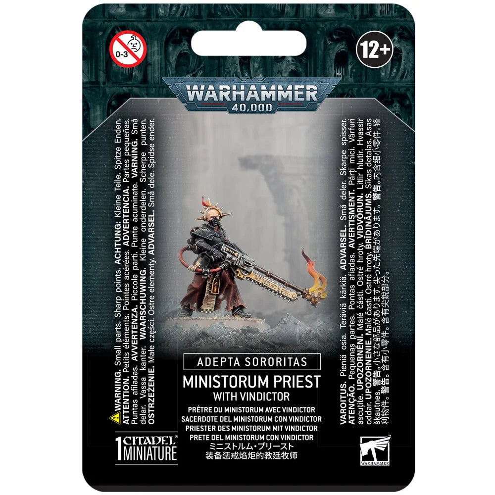 Adepta Sororitas: Ministorum Priest with Vindictor | Koros Wargames