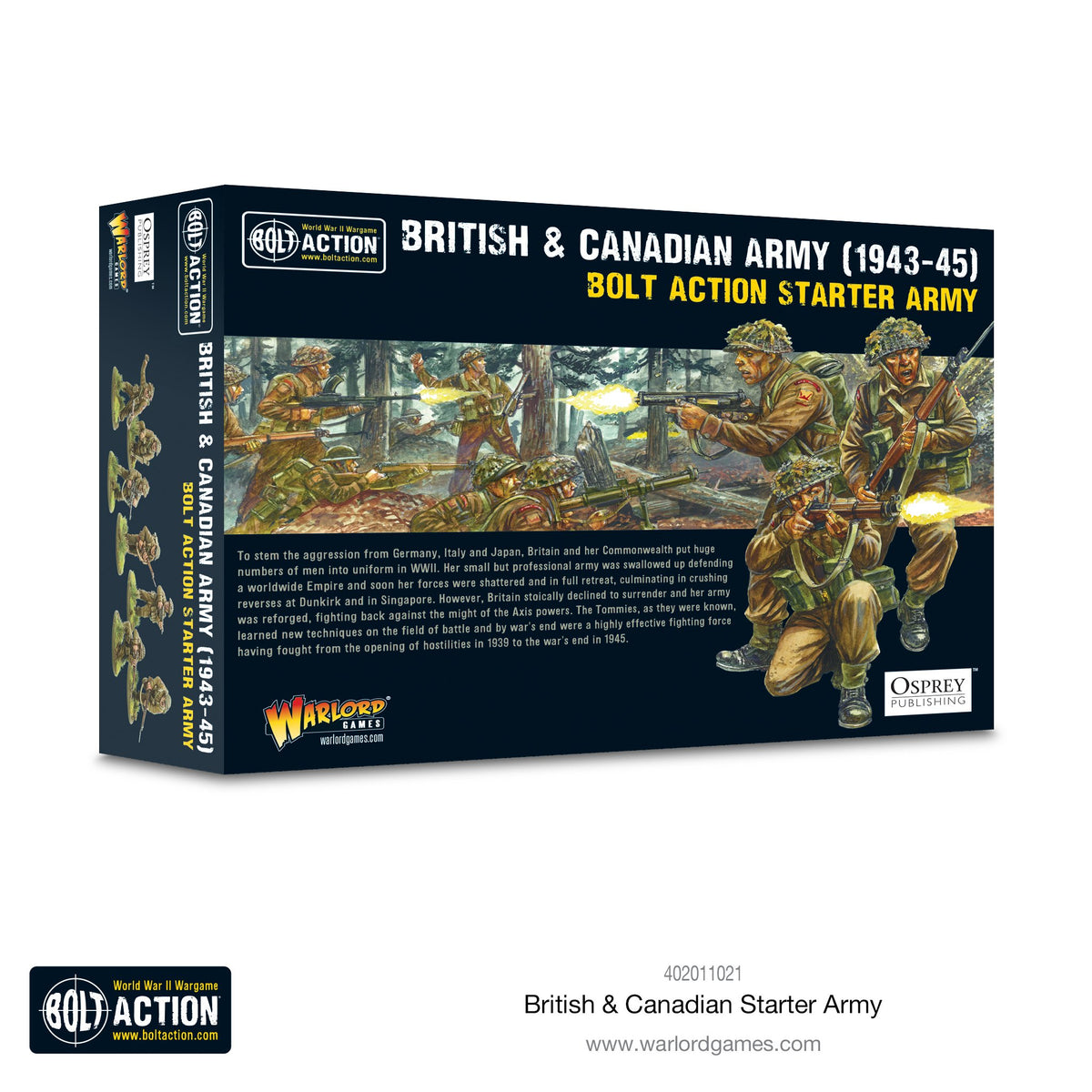 Bolt Action: British & Canadian Army Starter Set | Koros Wargames
